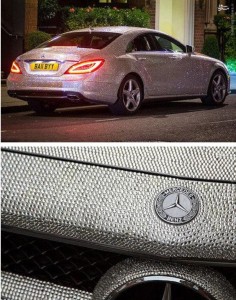 Diamond-encrusted Mercedes in London – gooyadaily