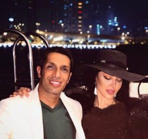 Sepehr Heydari and his wife in Dubai – gooyadaily
