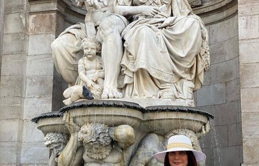 Actress Maral Farjad in Ustria | gooyadaily